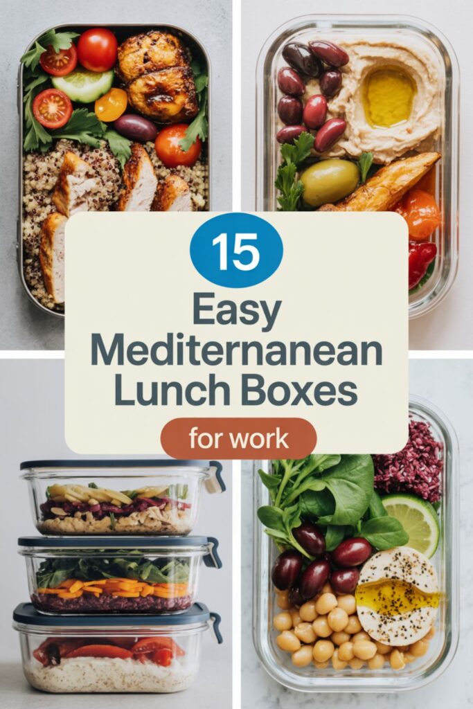 15 Easy Mediterranean Lunch Boxes For Work