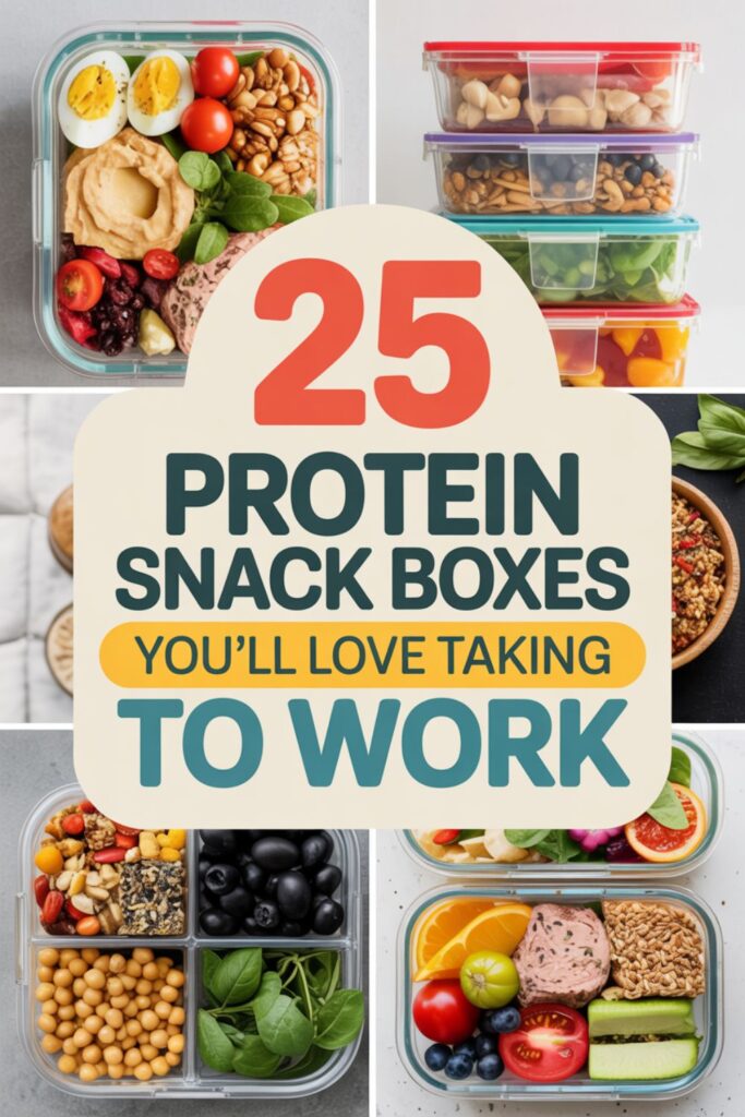 25 Protein Snack Boxes You'll Love Taking To Work